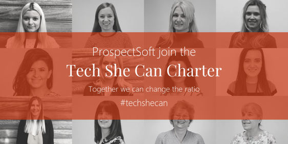 ProspectSoft Joins Tech She Can Charter | Prospect CRM