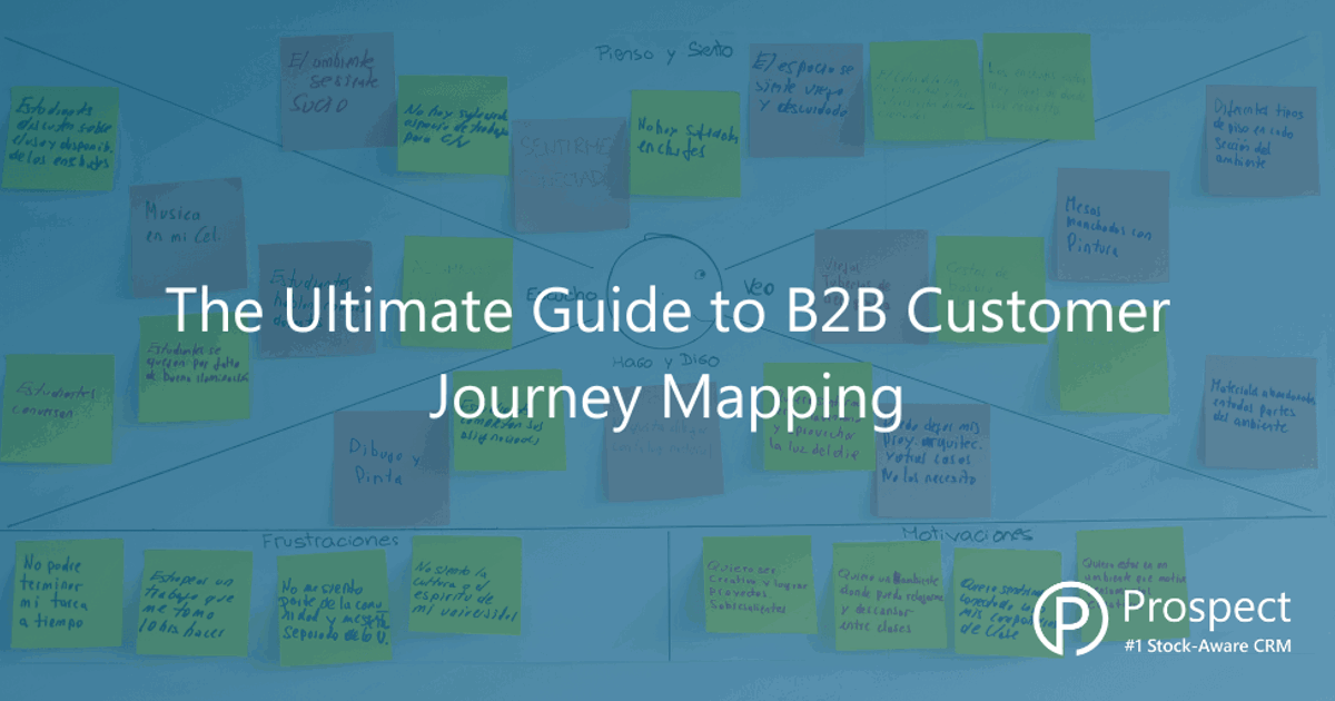 The Ultimate Guide to B2B Customer Journey Mapping | Prospect CRM